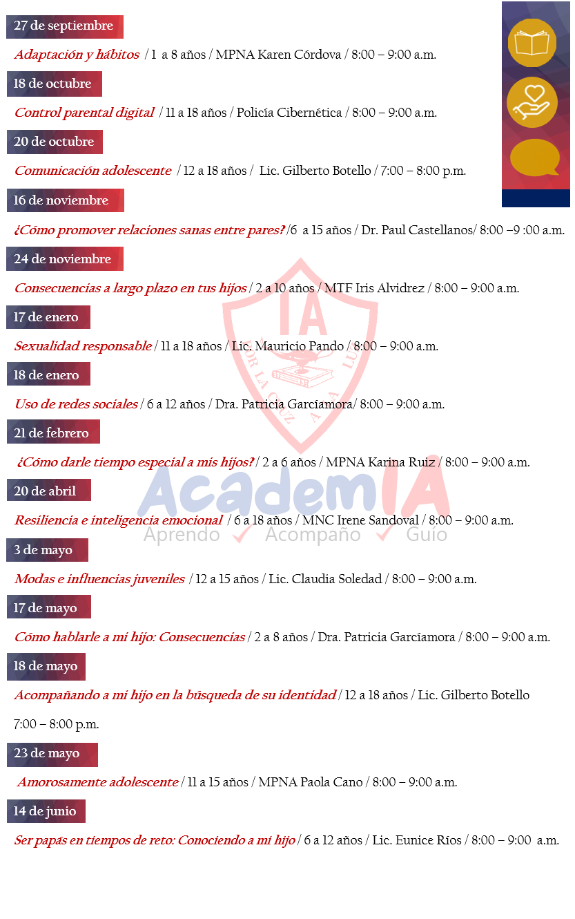 Bienvenidos al Instituto América